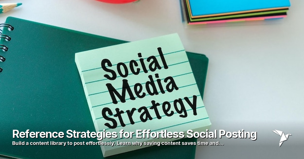 Reference Strategies for Effortless Social Posting | Publora